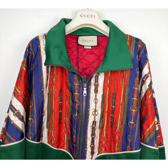 Gucci | Jackets & Coats | Nwt Gucci Bimaterial Oversized Gancini Belt ...